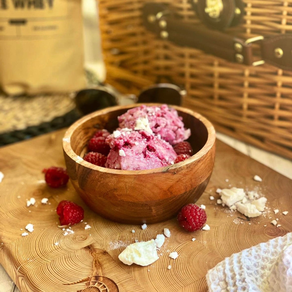 Raspberry Ripple Protein Froyo – Spartan Protein