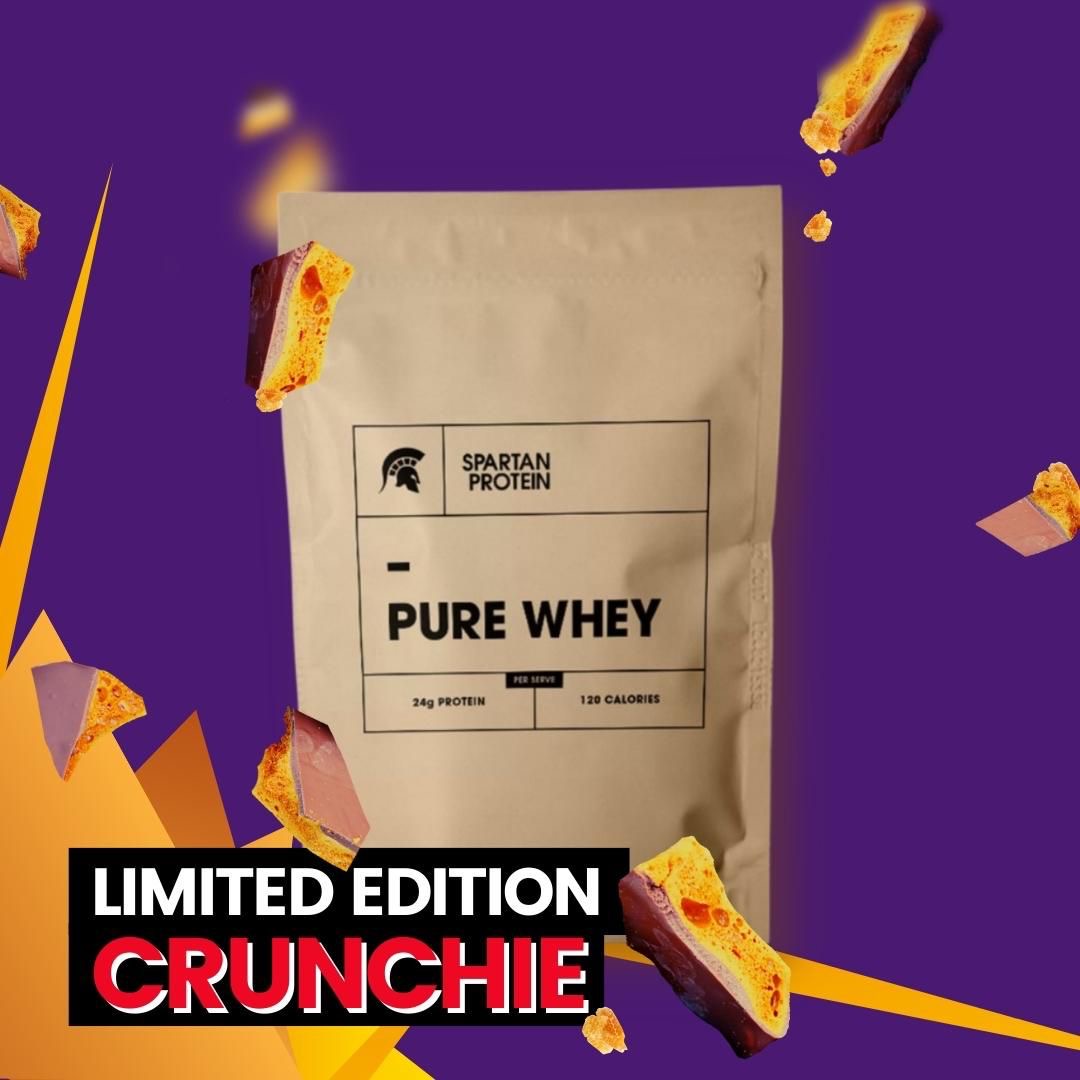 Limited Edition: Crunchie Pure Whey – Spartan Protein