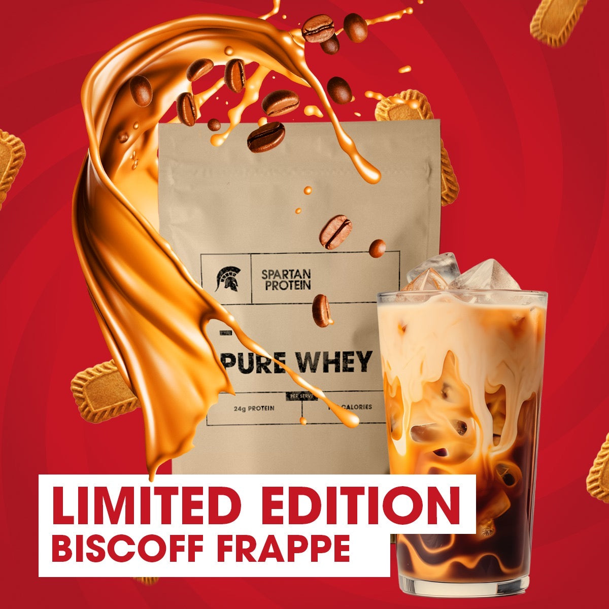 Limited Edition: Biscoff Frappé – Spartan Protein