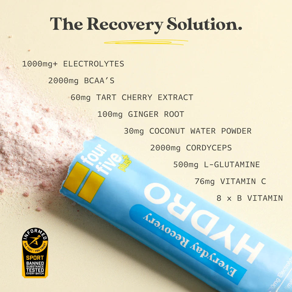 Hydro Hydration Recovery Sachets – Spartan Protein